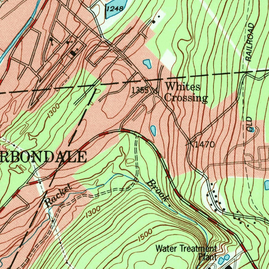Waymart, PA (1994, 24000-Scale) Map by United States Geological Survey ...