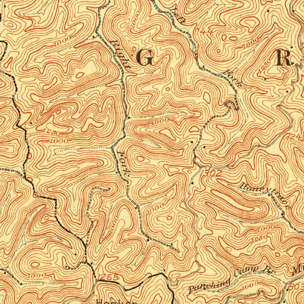 Wayne, WV (1909, 62500-Scale) Map by United States Geological Survey ...