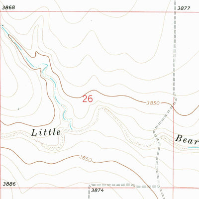 Webb, CO (1971, 24000-Scale) Map by United States Geological Survey ...