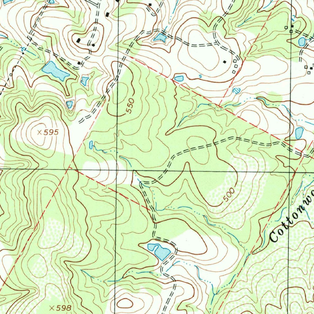 Webberville, TX (1987, 24000-Scale) Map by United States Geological ...
