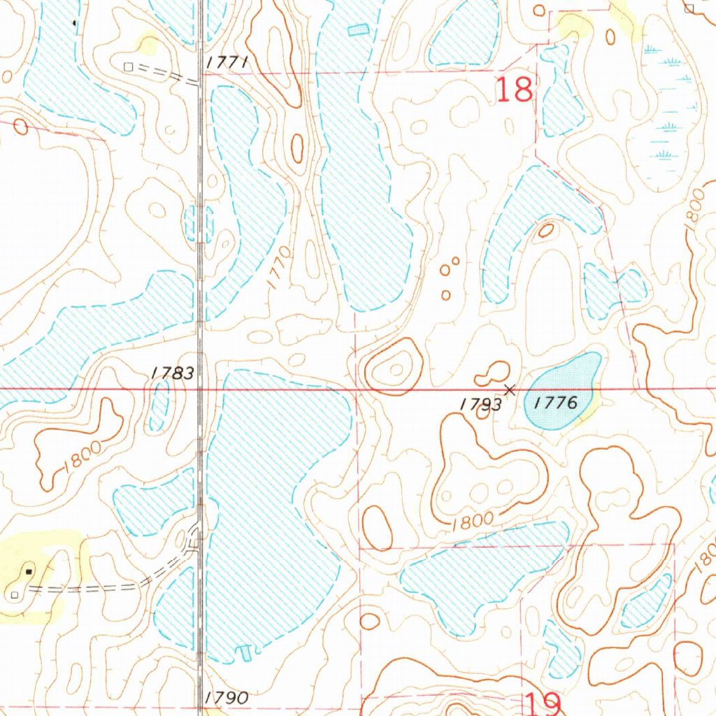 Webster, SD (1973, 24000-Scale) Map by United States Geological Survey ...