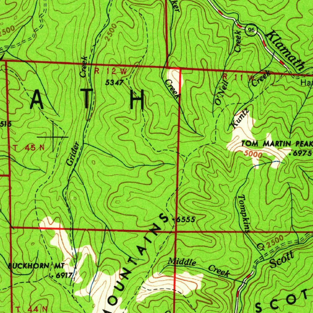 Weed, CA-OR (1948, 250000-Scale) Map by United States Geological Survey ...