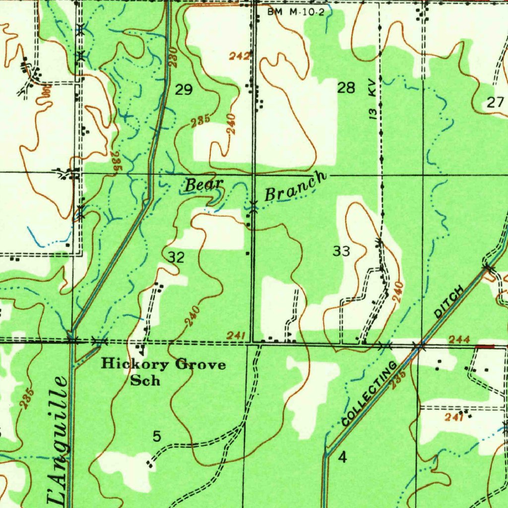 Weiner, AR (1939, 62500-Scale) Map by United States Geological Survey ...