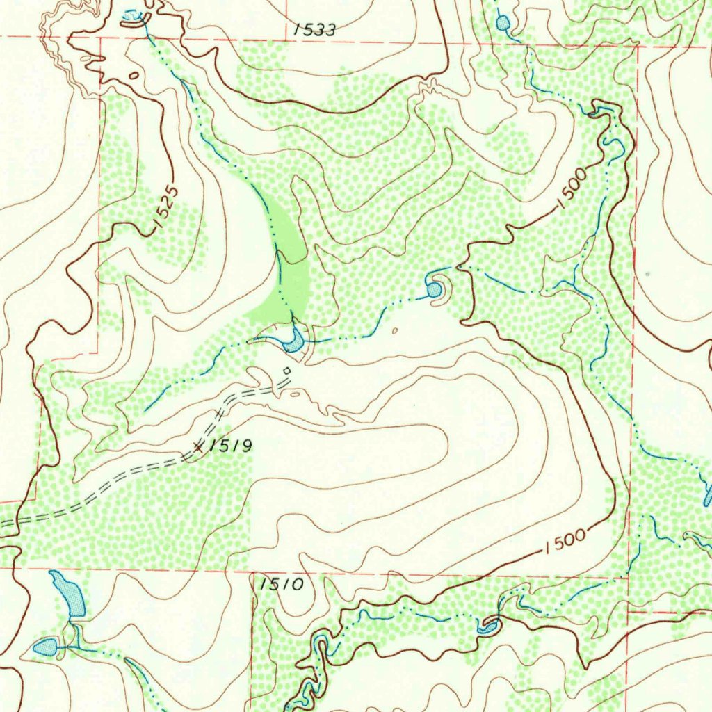 Weinert, TX (1967, 24000-Scale) Map by United States Geological Survey ...