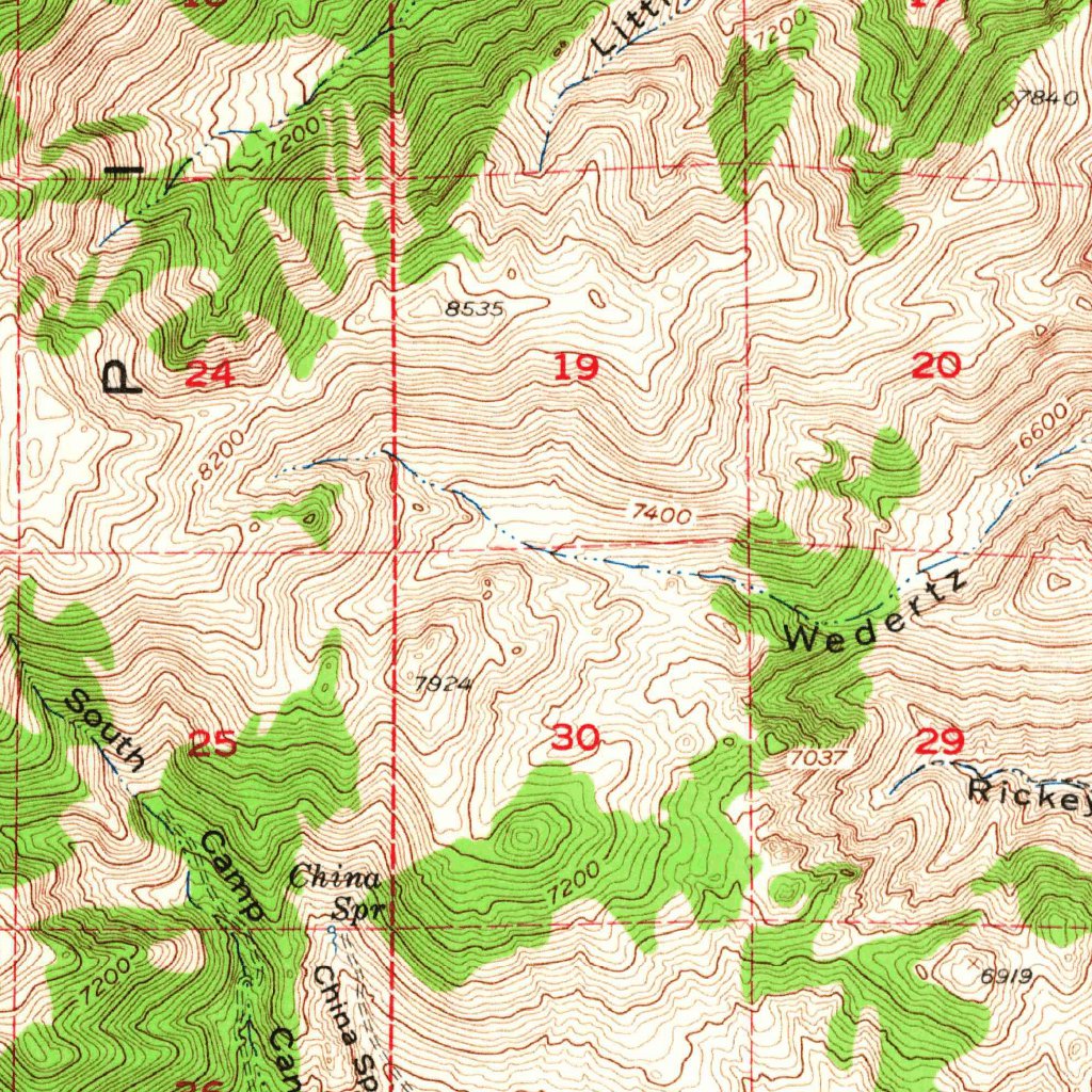 Wellington, NV (1957, 62500-Scale) Map by United States Geological ...