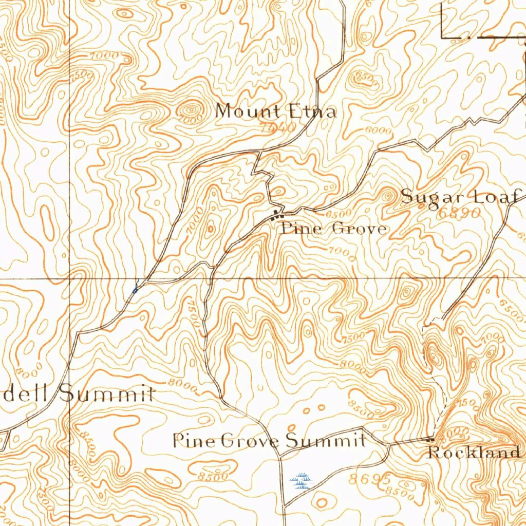 Wellington, NV-CA (1893, 125000-Scale) Map by United States Geological ...