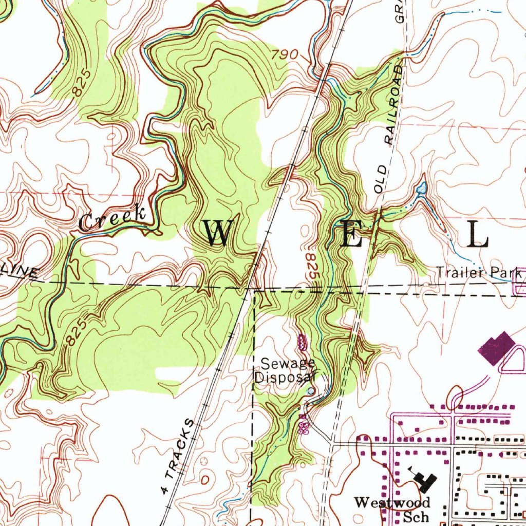 Wellington, OH (1960, 24000-Scale) Map by United States Geological ...