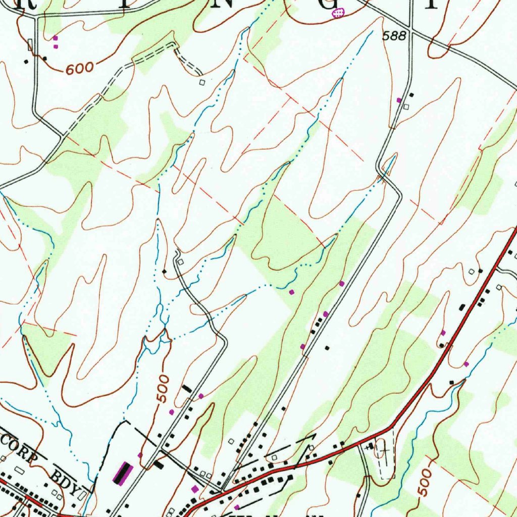 Wellsville, PA (1963, 24000-Scale) Map by United States Geological ...