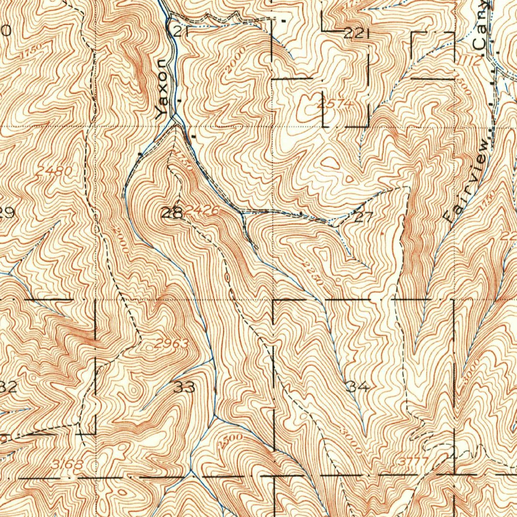 Wenatchee, WA (1913, 62500-Scale) Map by United States Geological ...