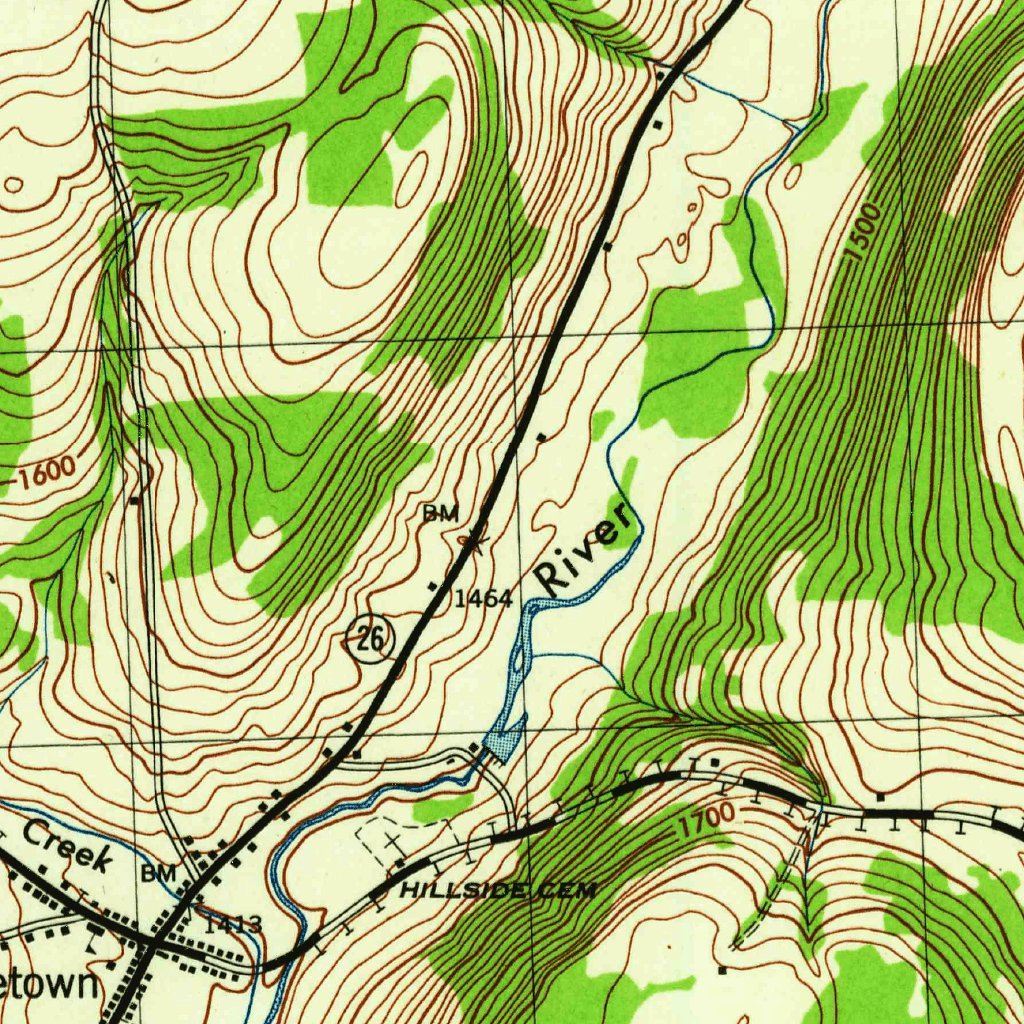 West Eaton, NY (1944, 31680-Scale) Map by United States Geological ...