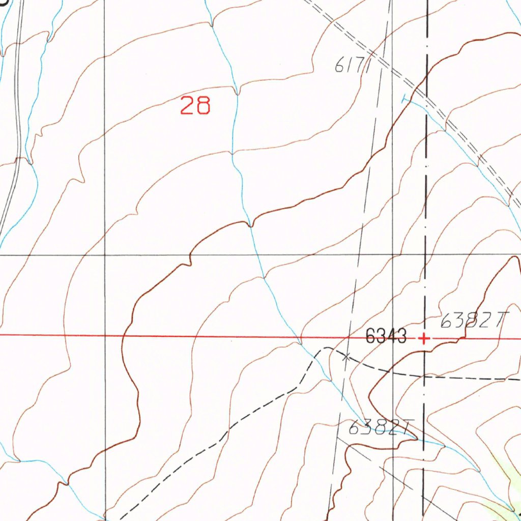 West Of Austin, NV (1988, 24000-Scale) Map by United States Geological ...
