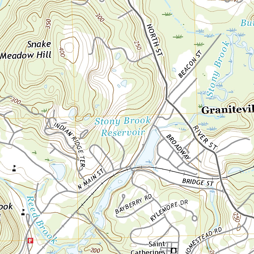 Westford, MA (2021, 24000-Scale) Map by United States Geological Survey ...
