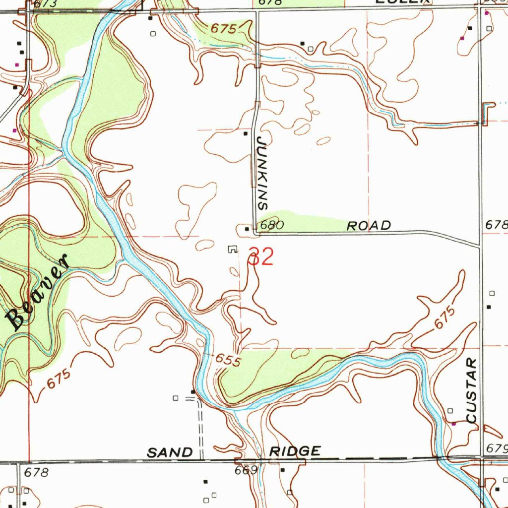 Weston, OH (1960, 24000-Scale) Map by United States Geological Survey ...