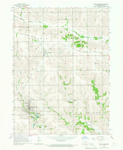 What Cheer, IA (1965, 24000-Scale) Map by United States Geological ...