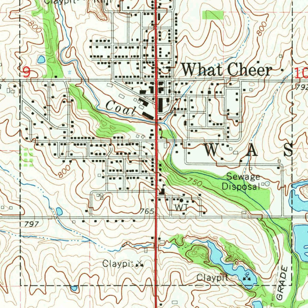 What Cheer, IA (1965, 24000-Scale) Map by United States Geological ...