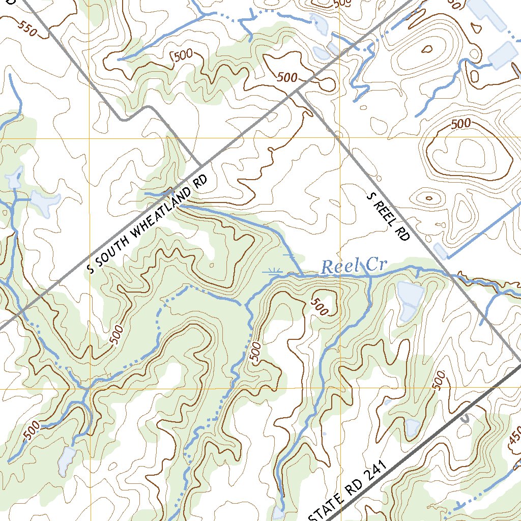 Wheatland, IN (2022, 24000-Scale) Map by United States Geological ...