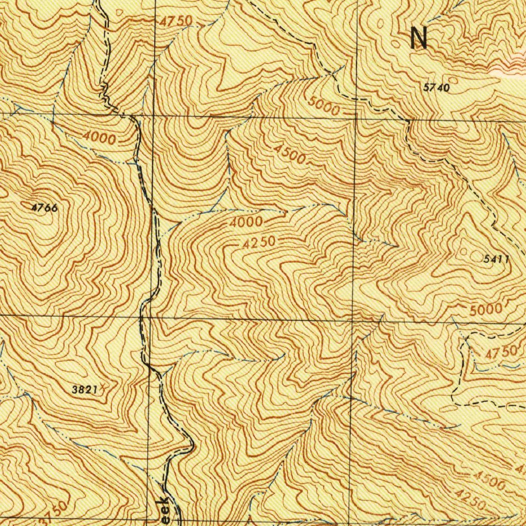 Wheeler Springs, CA (1944, 31680-Scale) Map by United States Geological ...