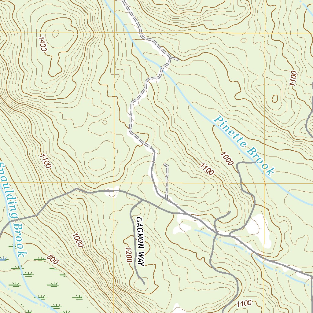 Wheelock, ME (2021, 24000-Scale) Map by United States Geological Survey ...