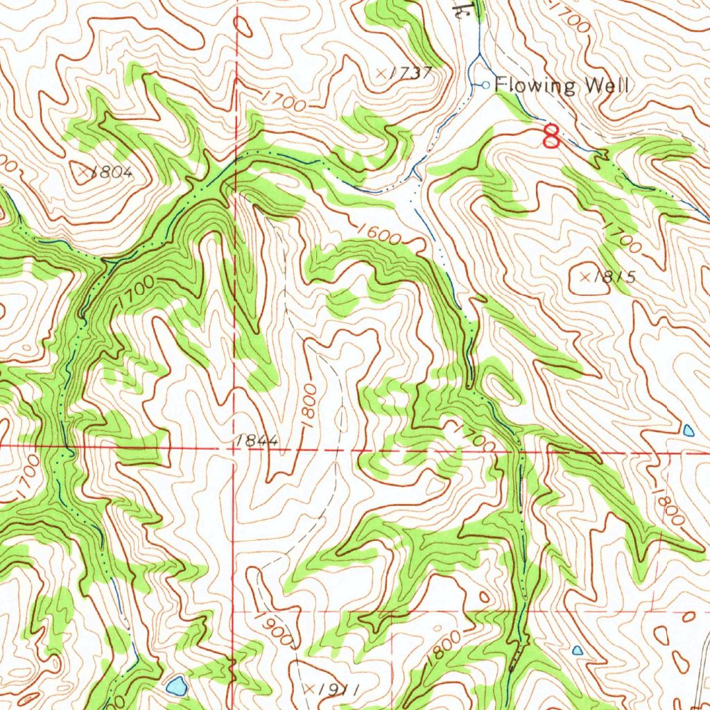 Whetstone Bay, SD (1964, 24000-Scale) Map by United States Geological ...