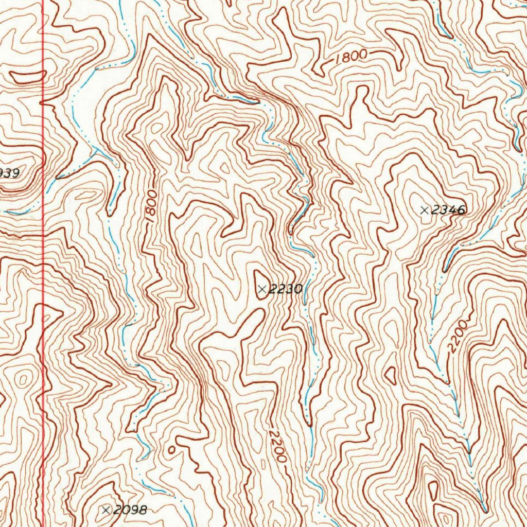 Whipple Mountains SW, CA (1970, 24000-Scale) Map by United States ...