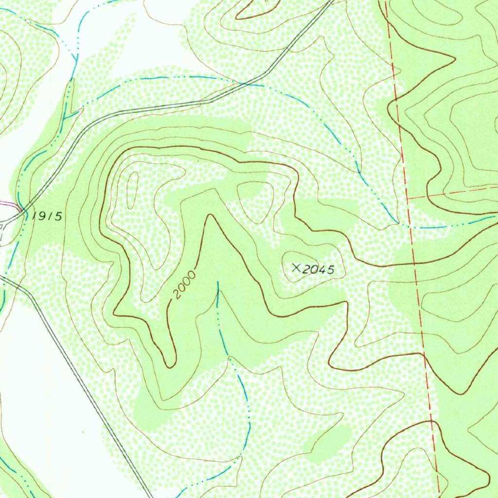 White Draw NE, TX (1973, 24000-Scale) Map by United States Geological ...