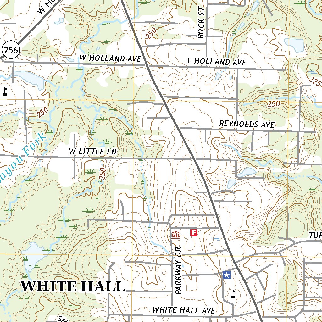 White Hall, AR (2020, 24000-Scale) Map by United States Geological ...