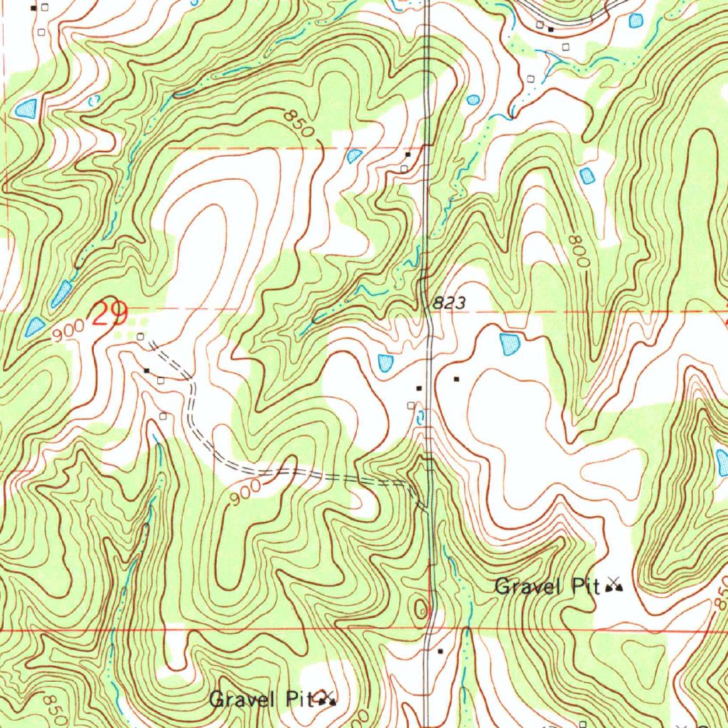 White Oak, OK (1970, 24000-Scale) Map by United States Geological ...