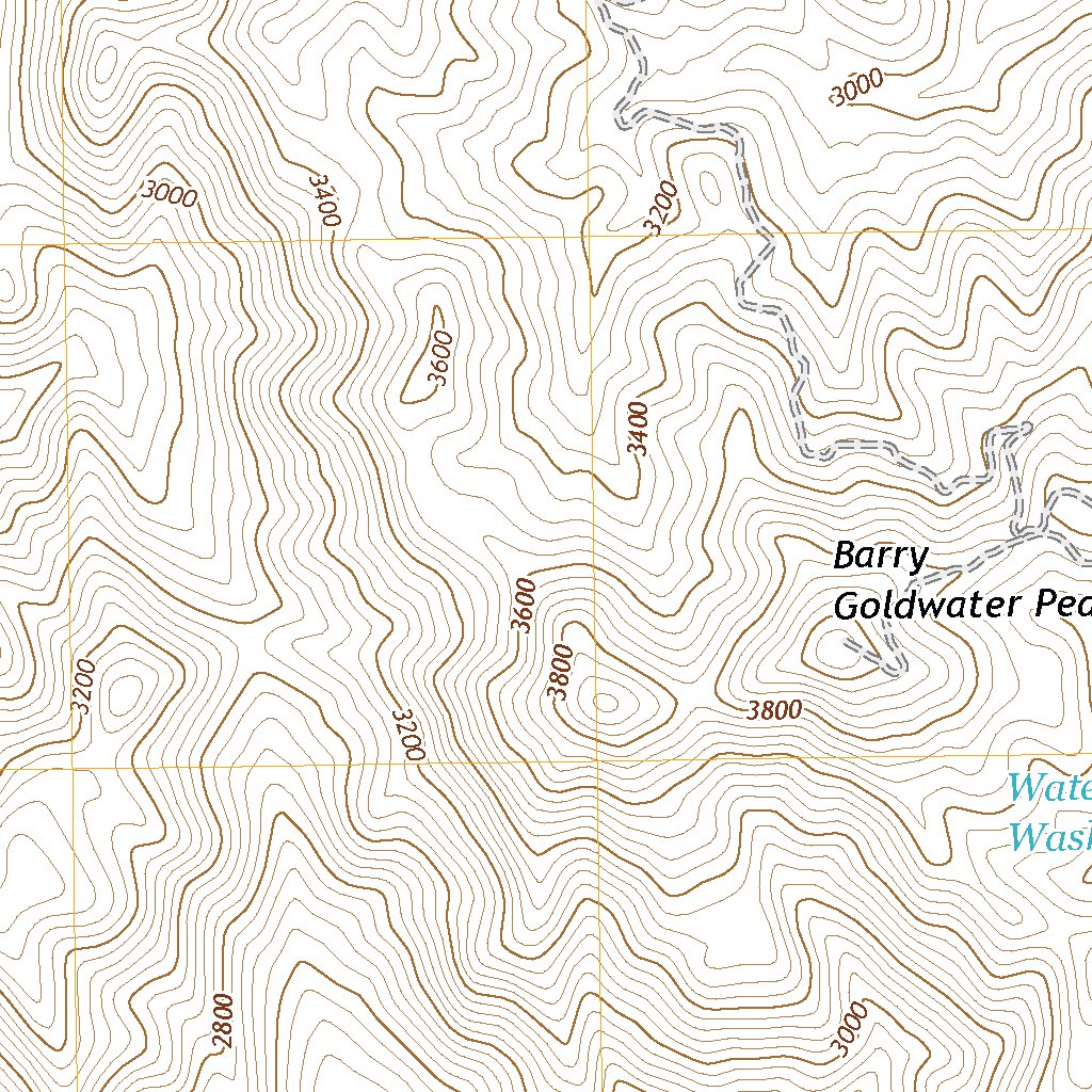 White Tank Mountains, AZ (2021, 24000-Scale) Map by United States ...