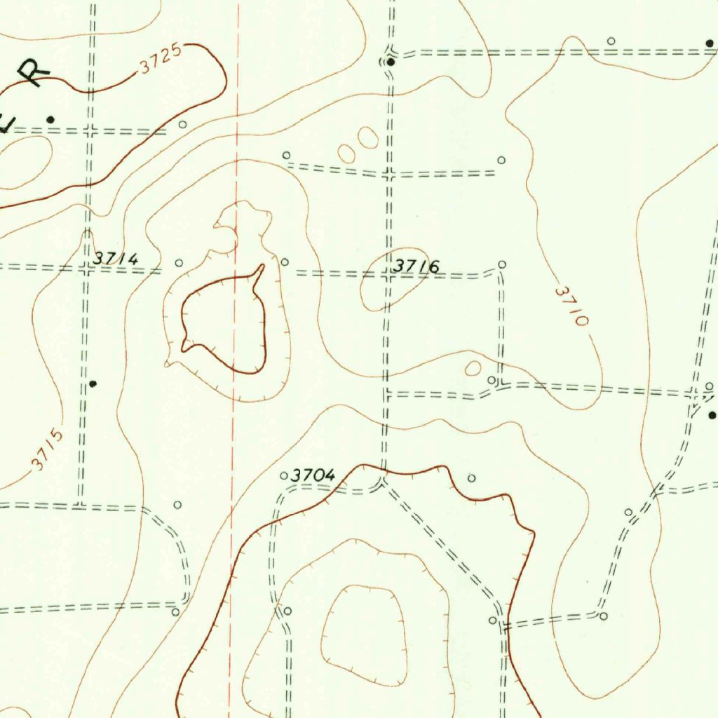 Whiteface SW, TX (1970, 24000-Scale) Map by United States Geological ...