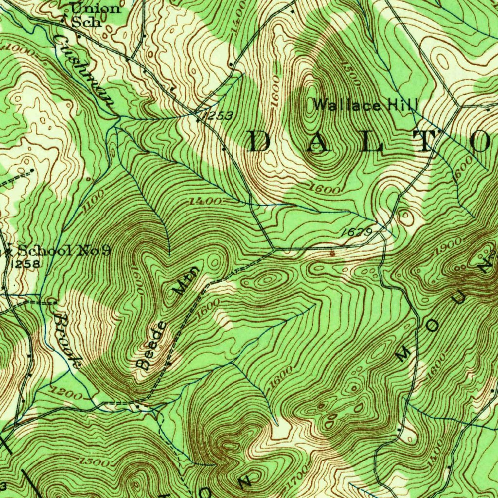 Whitefield, NH-VT (1938, 62500-Scale) Map by United States Geological ...