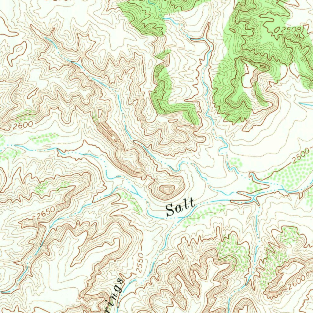 Whiteflat, TX (1967, 24000-Scale) Map by United States Geological ...