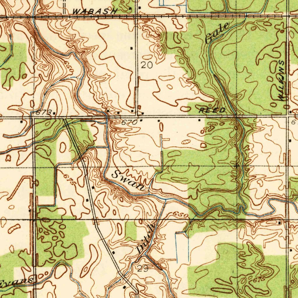Whitehouse, OH (1940, 31680-Scale) Map by United States Geological ...