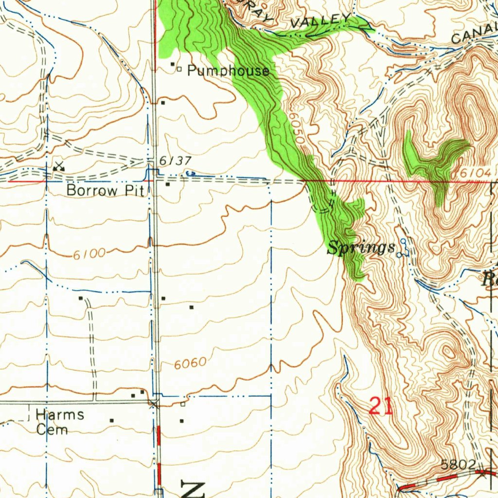Whiterocks, UT (1964, 24000-Scale) Map by United States Geological ...