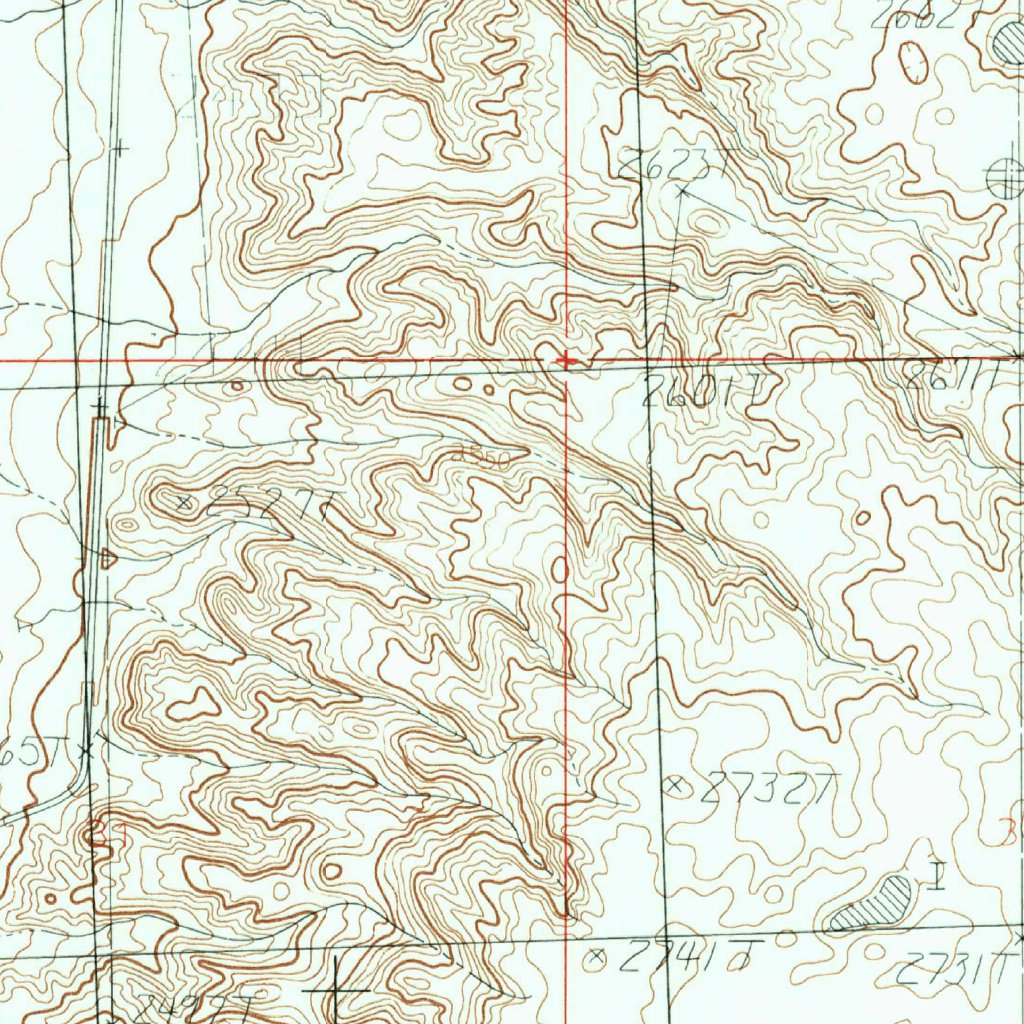 Whitewater East, MT (1984, 24000-Scale) Map by United States Geological ...