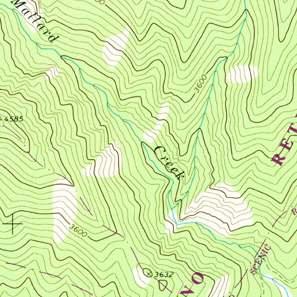 Whitewater Ranch, ID (1979, 24000-Scale) Map by United States ...