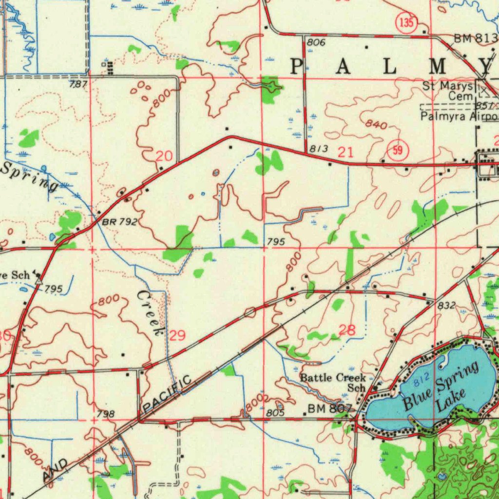 Whitewater, WI (1960, 62500-Scale) Map by United States Geological ...