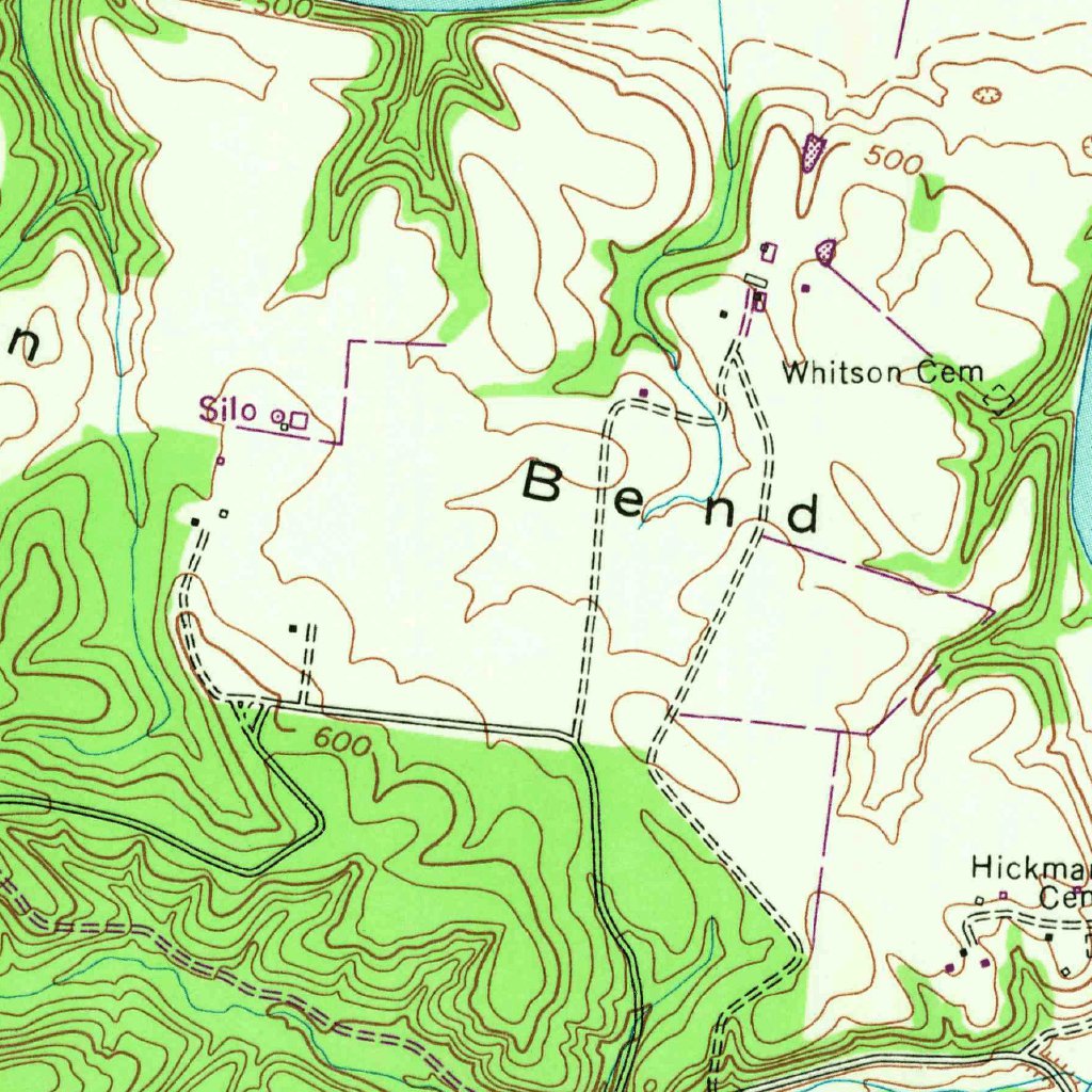 Whitfield, TN (1952, 24000-Scale) Map by United States Geological ...