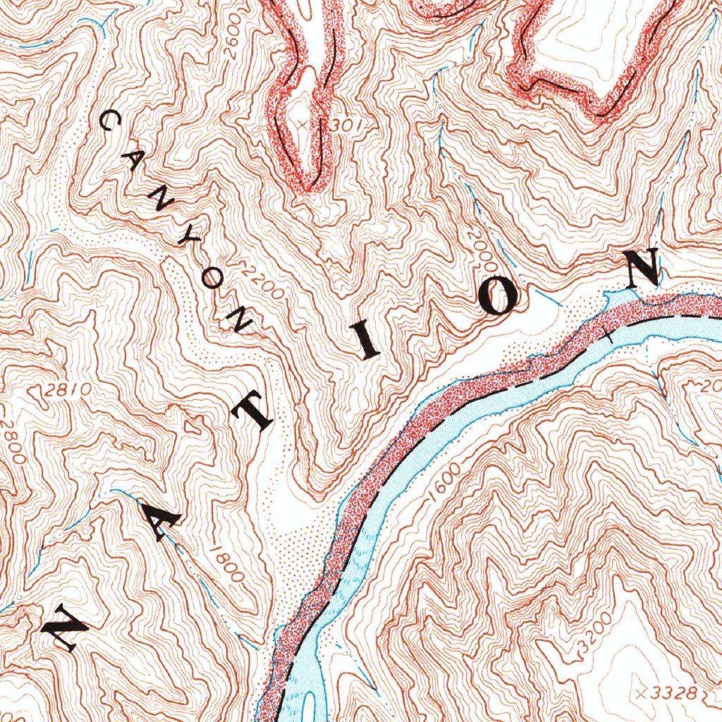 Whitmore Point SE, AZ (1967, 24000-Scale) Map by United States ...