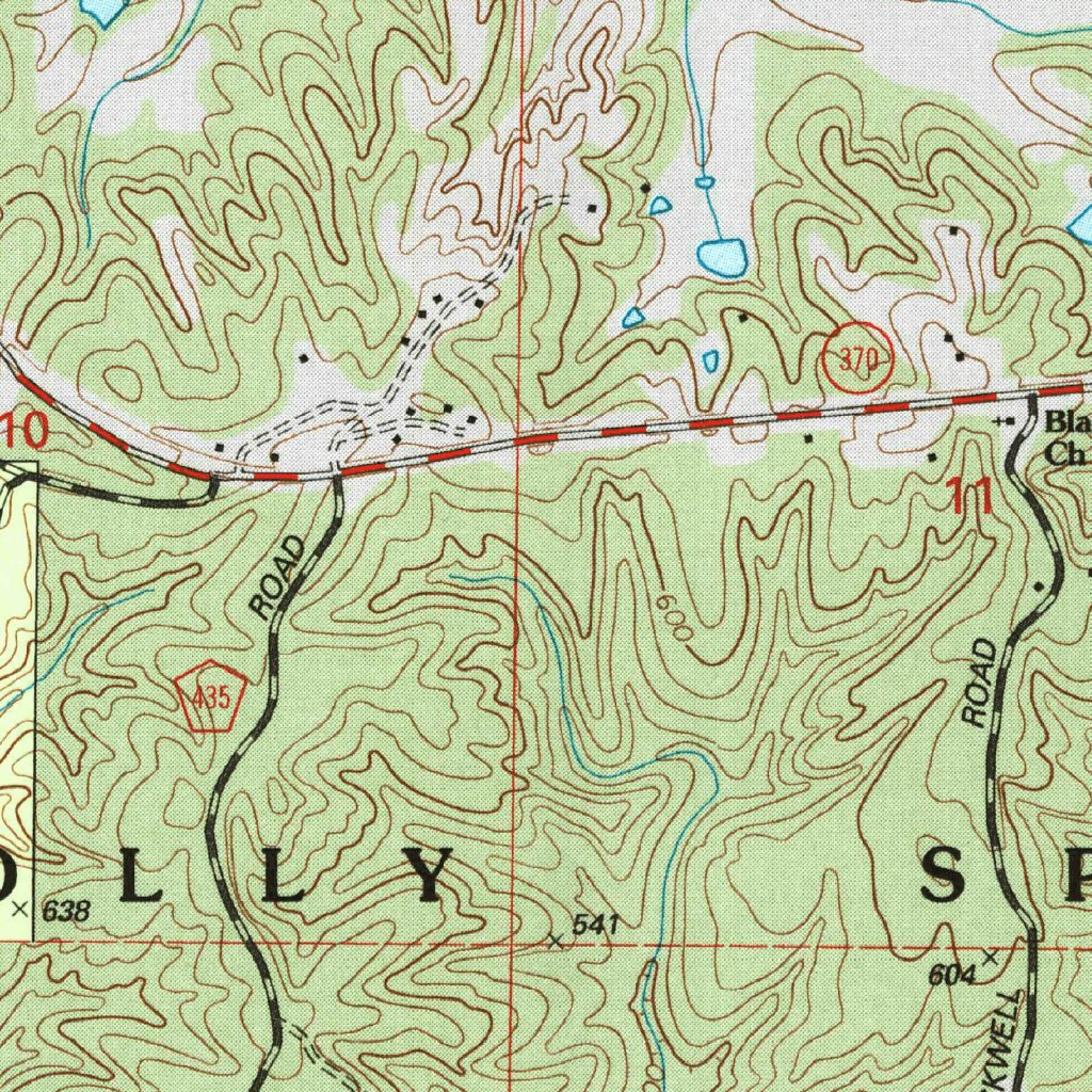 Whitten Town, MS (2000, 24000-Scale) Map by United States Geological ...