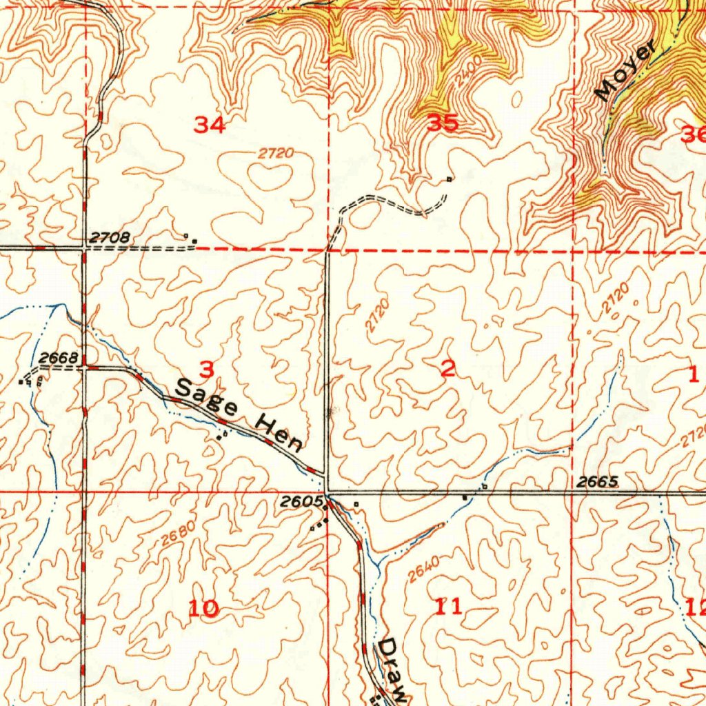Wilbur, WA (1950, 62500-Scale) Map by United States Geological Survey ...