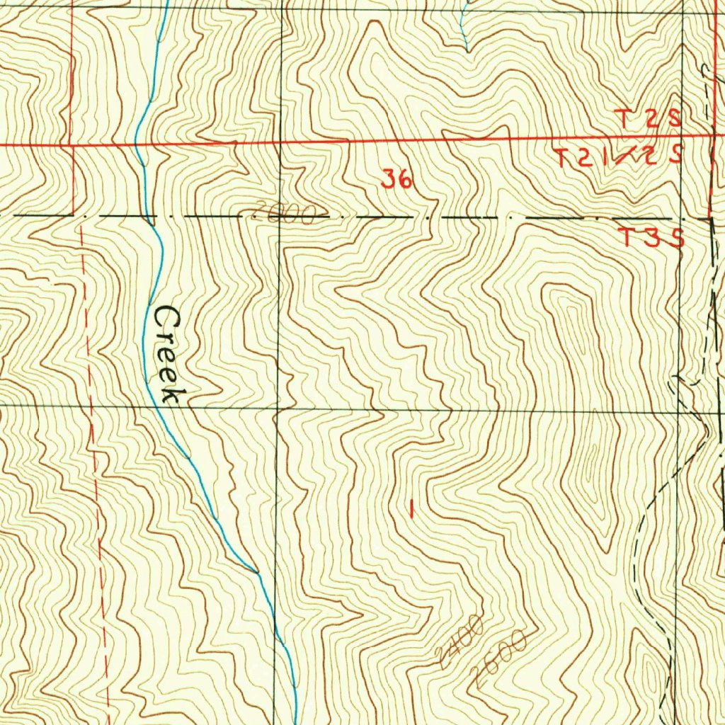 Wildcat Mountain, OR (1985, 24000-Scale) Map by United States ...