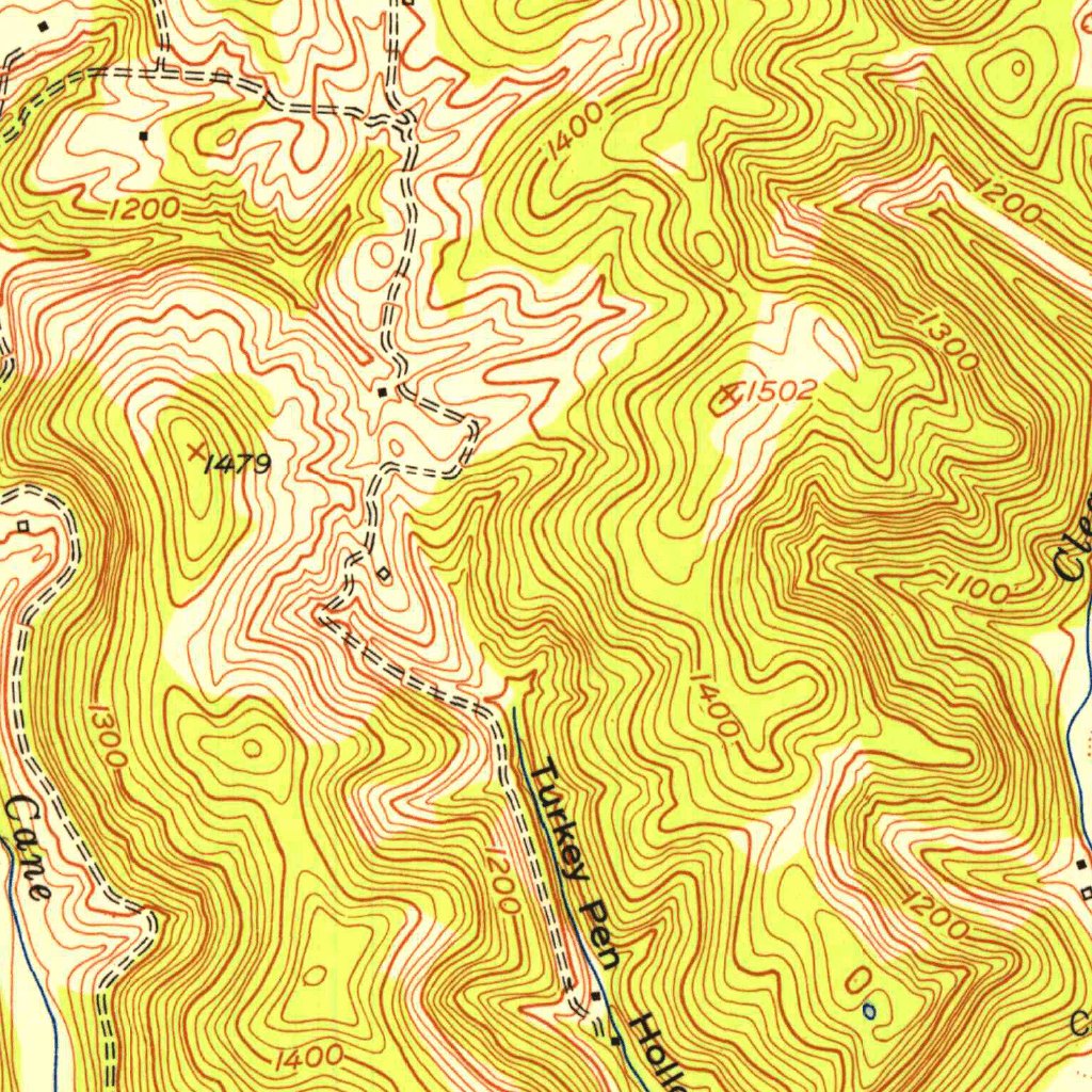 Wildie, KY (1953, 24000-Scale) Map by United States Geological Survey ...