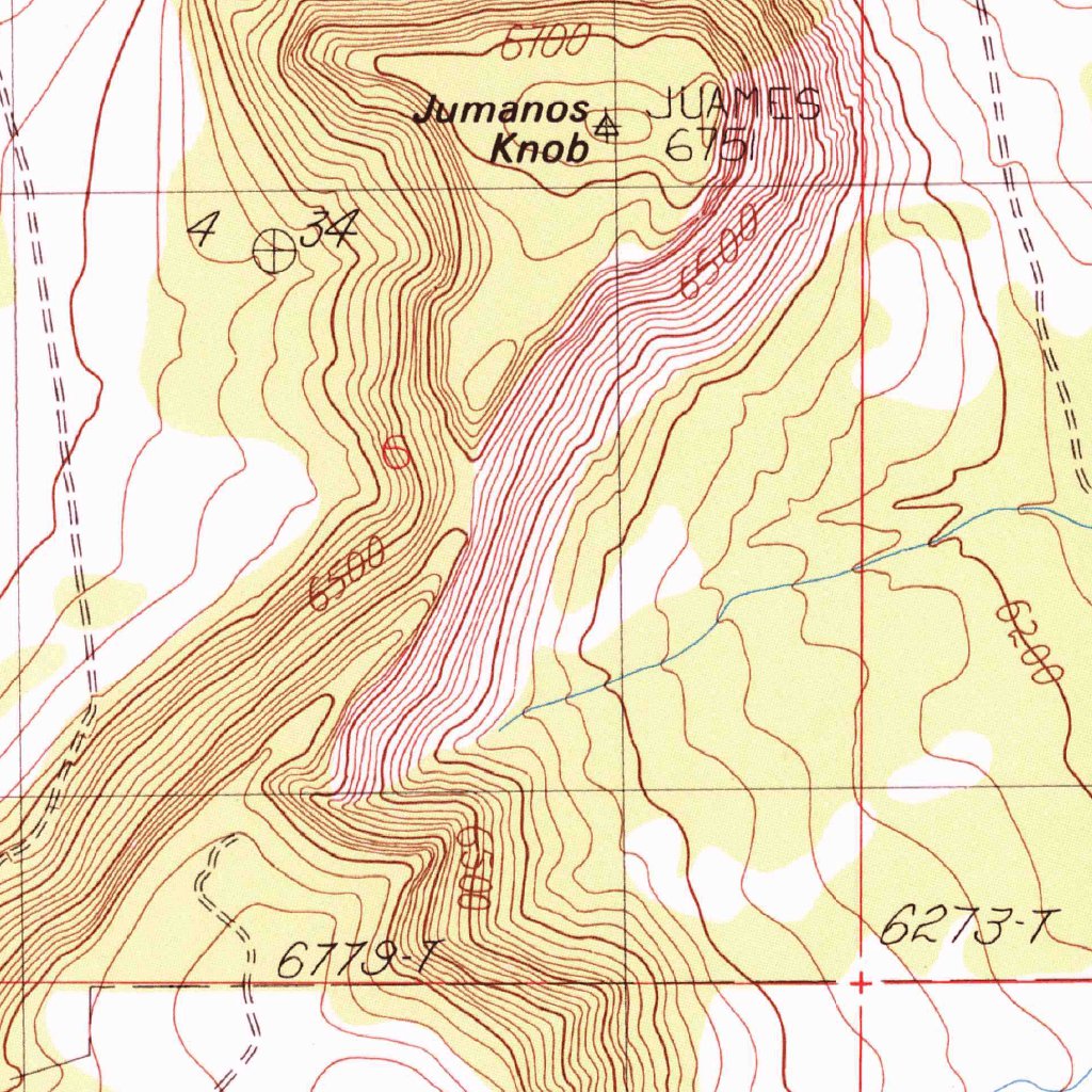 Willard, NM (1986, 24000-Scale) Map by United States Geological Survey ...