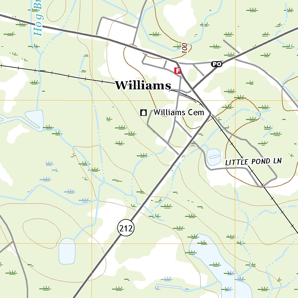 Williams, SC (2020, 24000-Scale) Map by United States Geological Survey ...