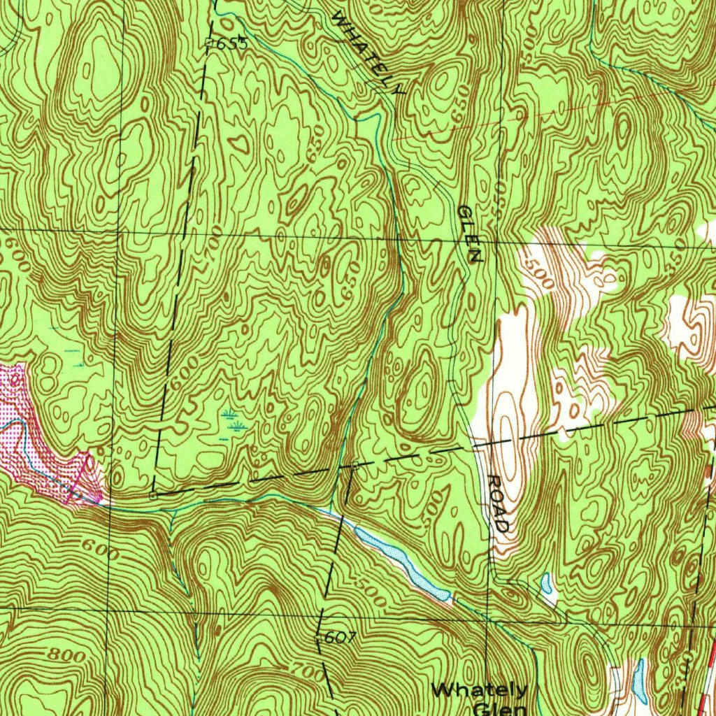 Williamsburg, MA (1964, 25000-Scale) Map by United States Geological ...