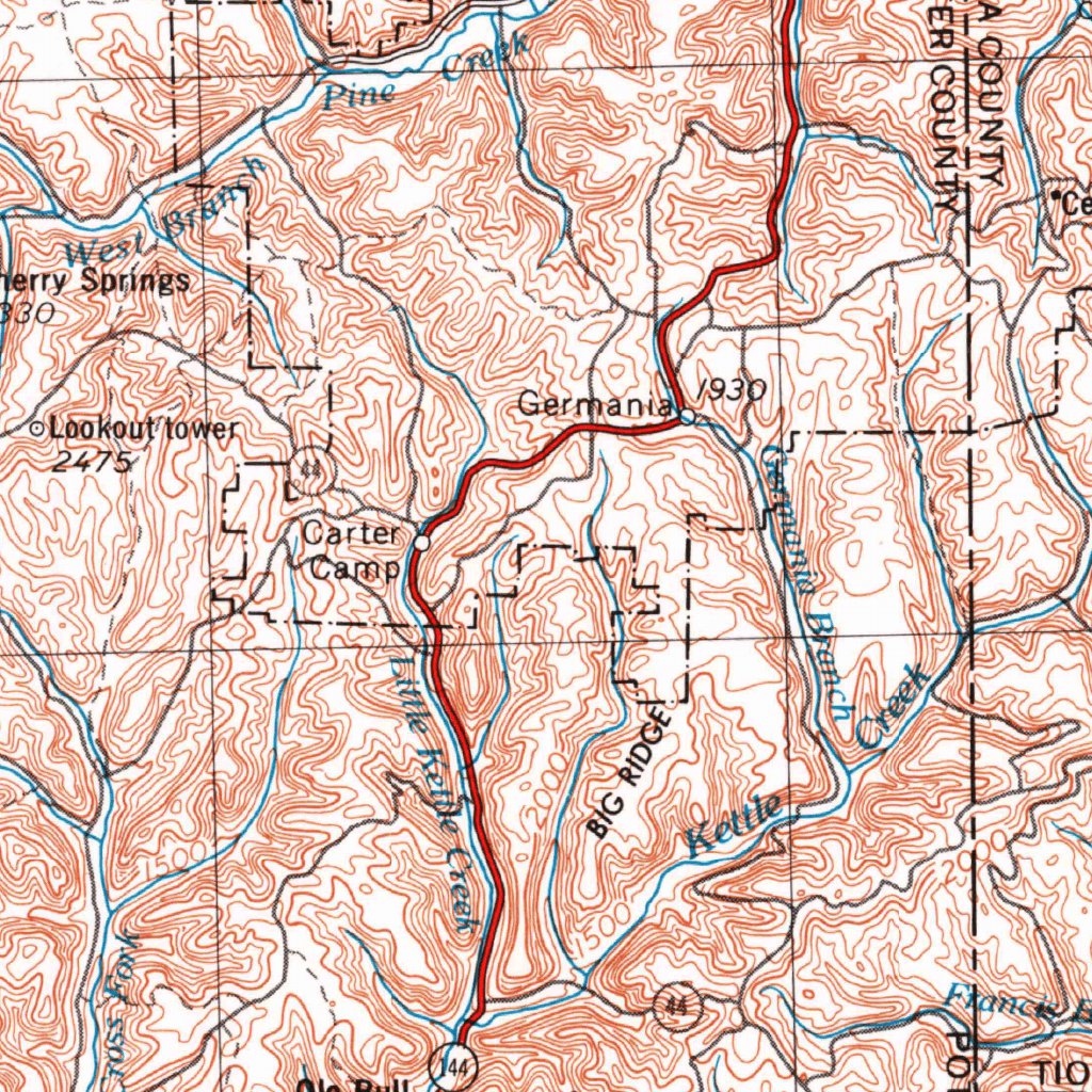 Williamsport, PA-NY (1966, 250000-Scale) Map by United States ...