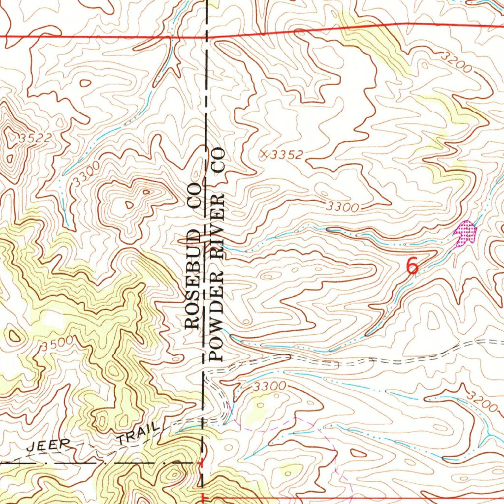 Willow Crossing, MT (1966, 24000-Scale) Map by United States Geological ...