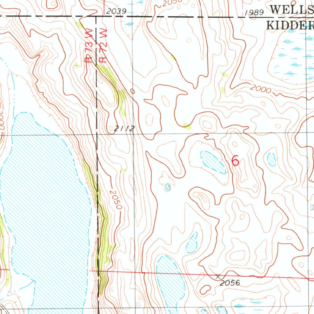 Willow Lake, ND (1978, 24000-Scale) Map by United States Geological ...