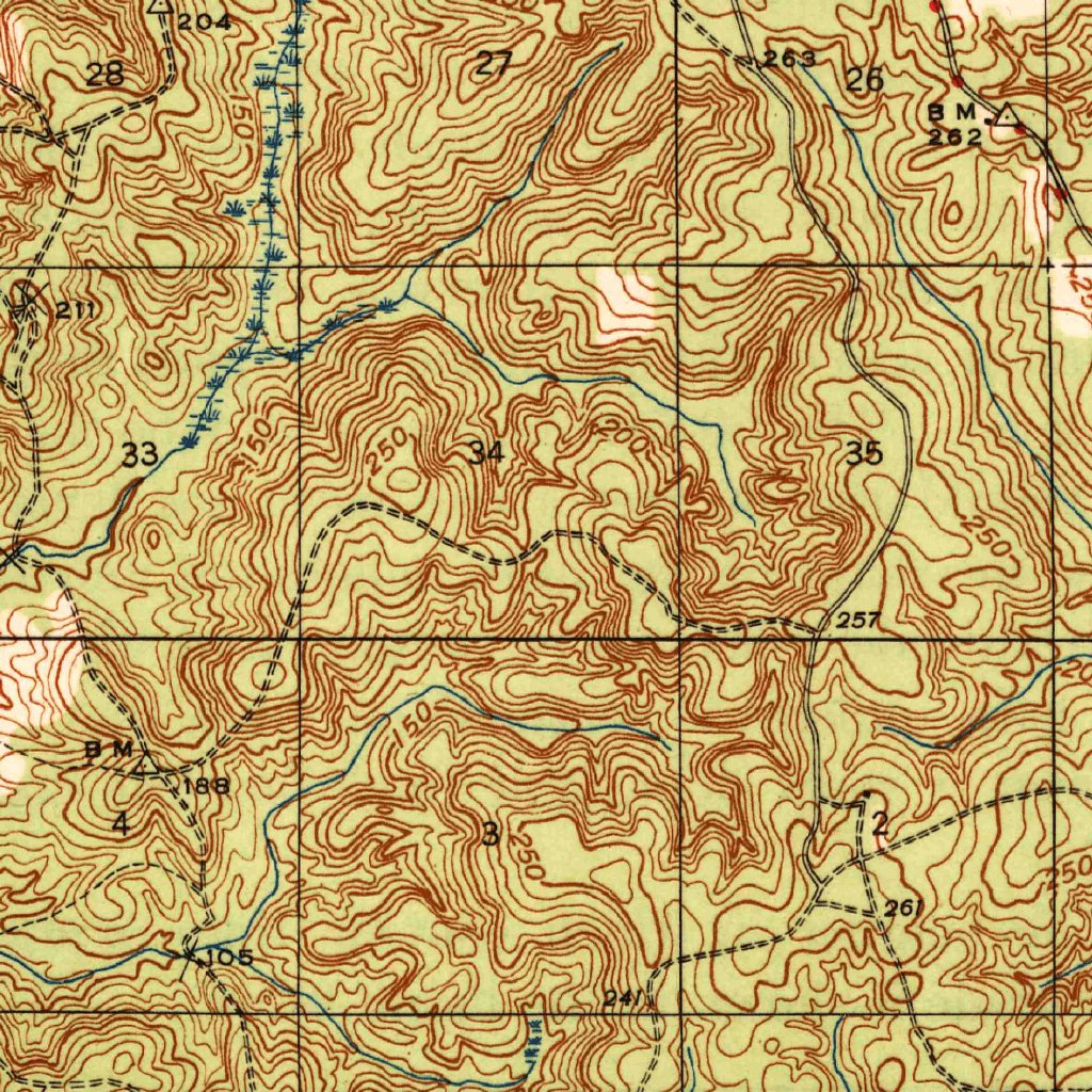 Wilmer, AL-MS (1944, 62500-Scale) Map by United States Geological ...