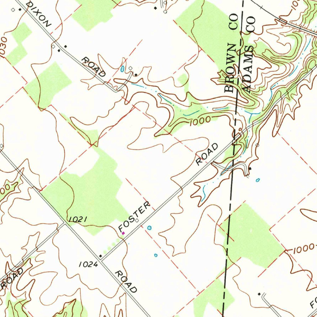 Winchester, OH (1961, 24000-Scale) Map by United States Geological ...